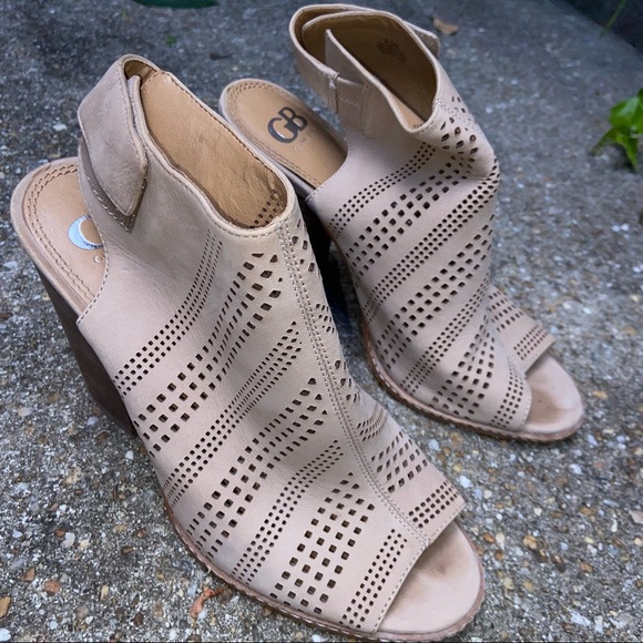 Gianni Bini | Shoes | Gianni Bini Perforated Heeled Sandals | Poshmark